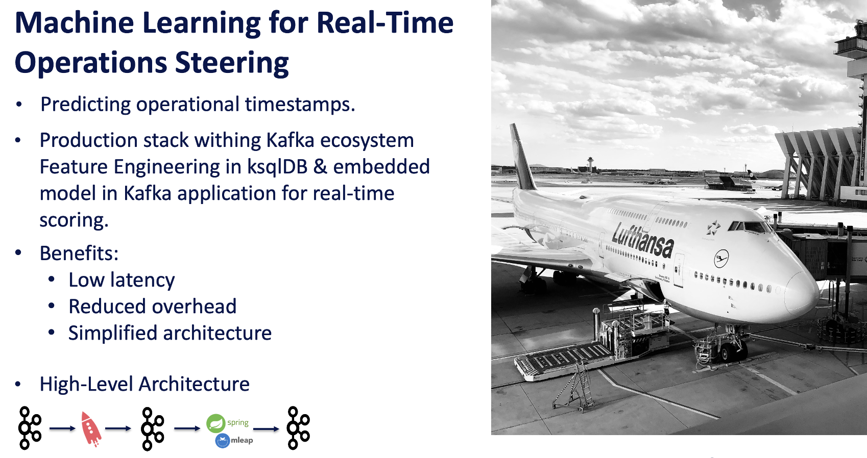 How Lufthansa uses Apache Kafka for Middleware and Analytics - Kai Waehner