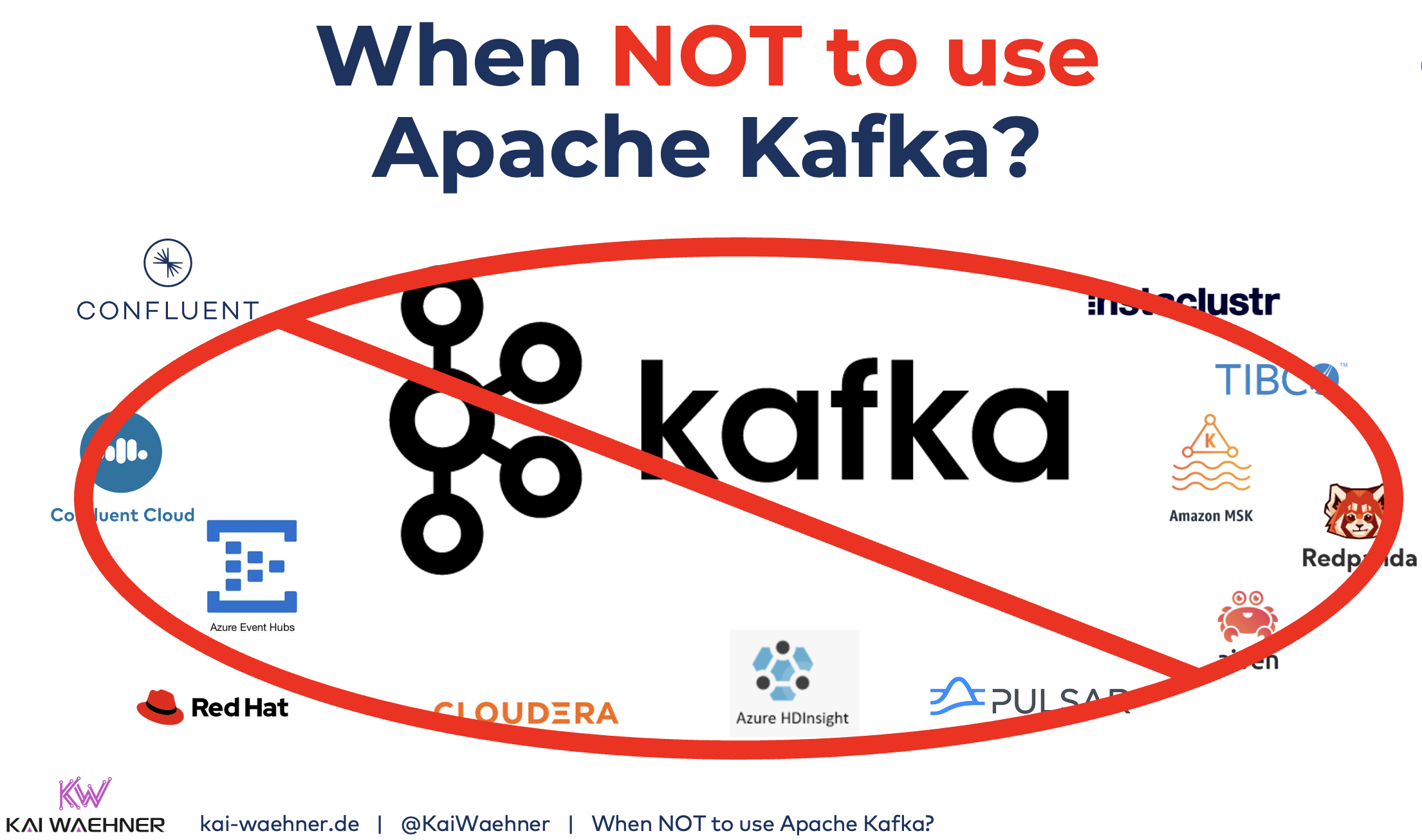 When NOT to Use Apache Kafka? (Lightboard Video) - Kai Waehner